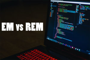 Difference between PX EM REM % VW VH | Webtutorialhindi