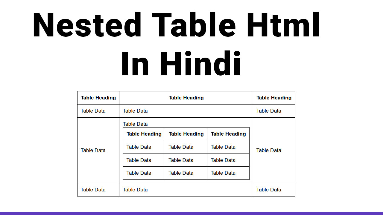What Is Nested Table In Html Brokeasshome