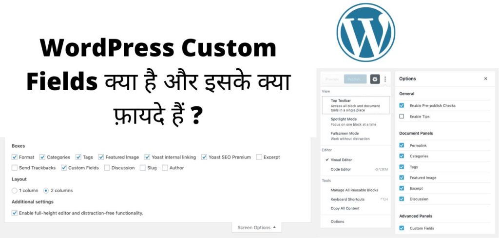 WordPress Custom Fields In Hindi - Web Tutorial Hindi