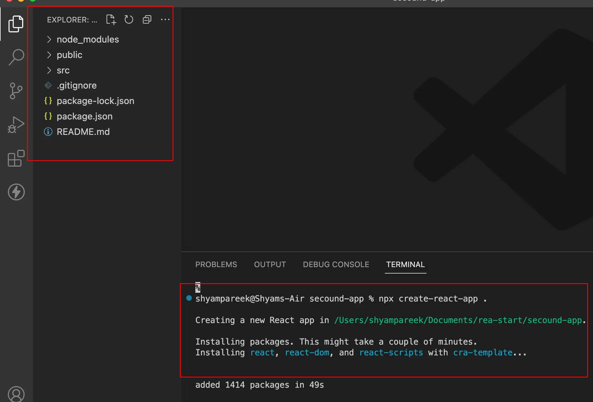 Install React Js On Mac In Hindi रियेक्ट को इनस्टॉल कैसे करें Web